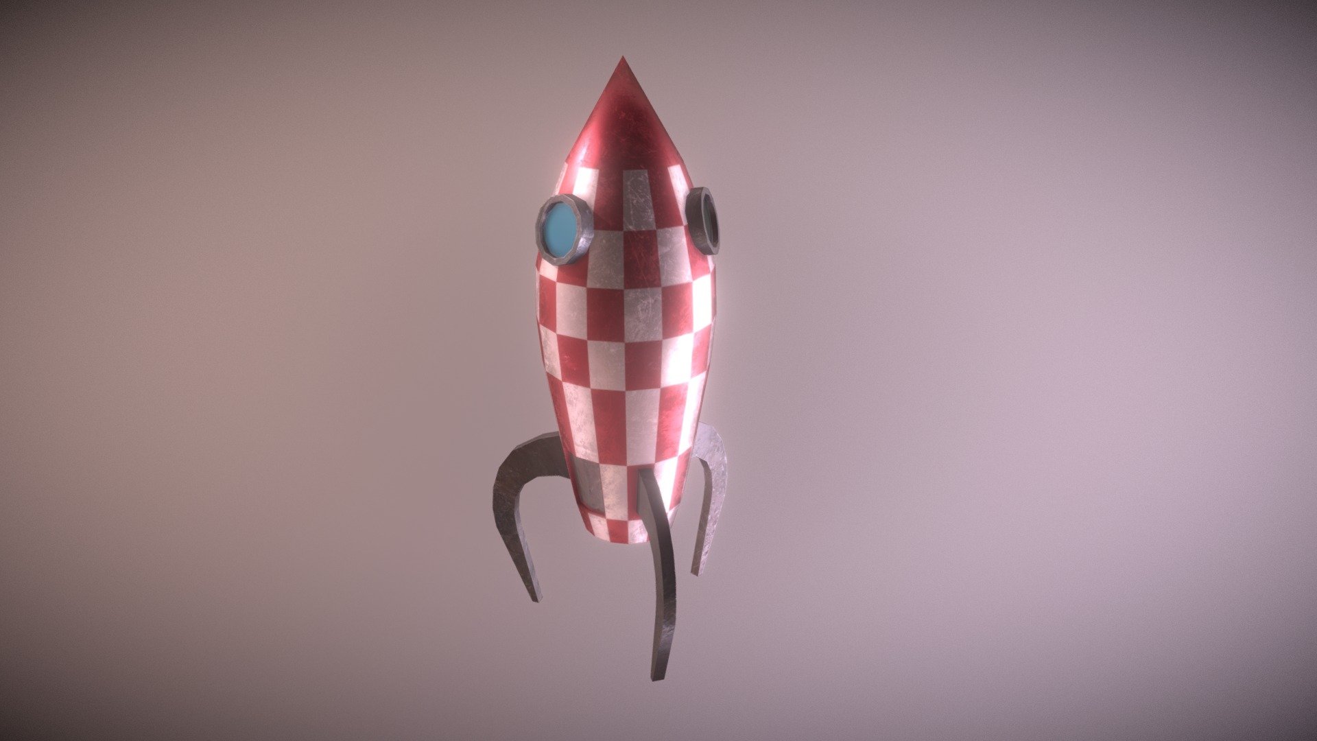 Game Ready Toy Rocket Low Poly - Buy Royalty Free 3D model by FunFant ...