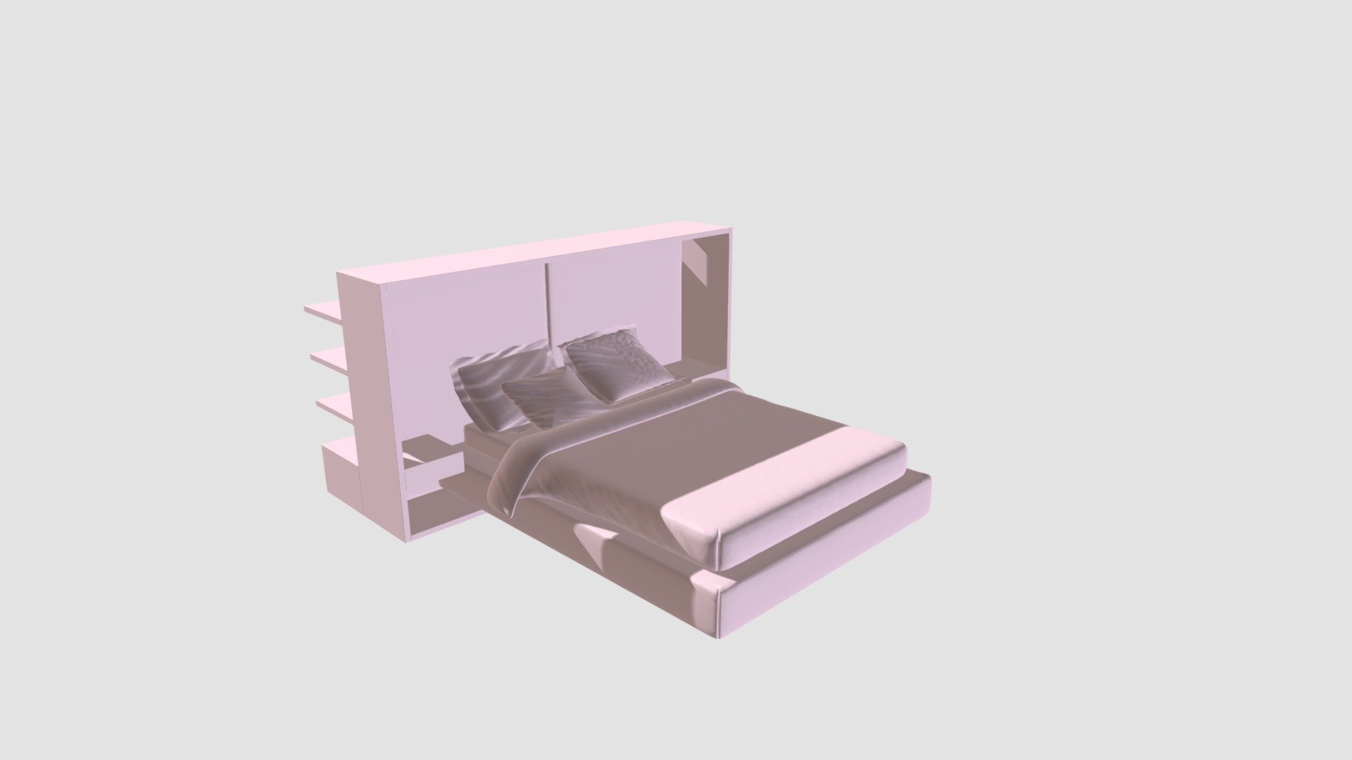 Bed - Buy Royalty Free 3D model by Evermotion [f155f41] - Sketchfab Store