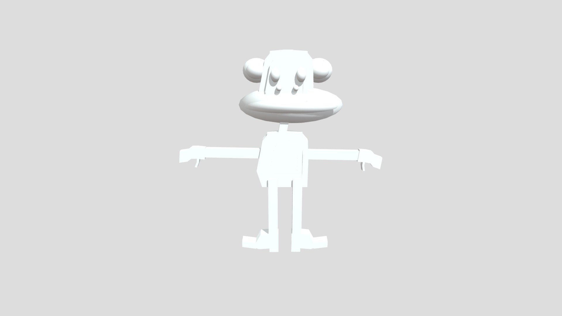 Paul Frank Monkey - Download Free 3D model by Sonic100mediamovies ...