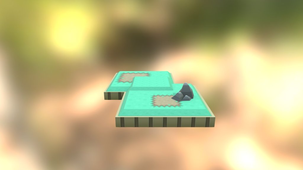 land texture practice 2 - 3D model by ProjectVitamin [f157d70] - Sketchfab