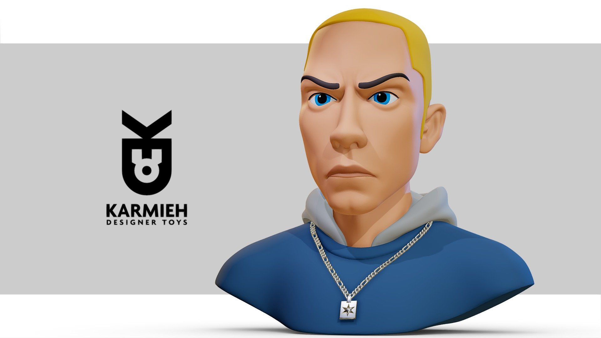 Eminem - 3D model by Oasim Karmieh (@pixelbudah) [f157df1] - Sketchfab