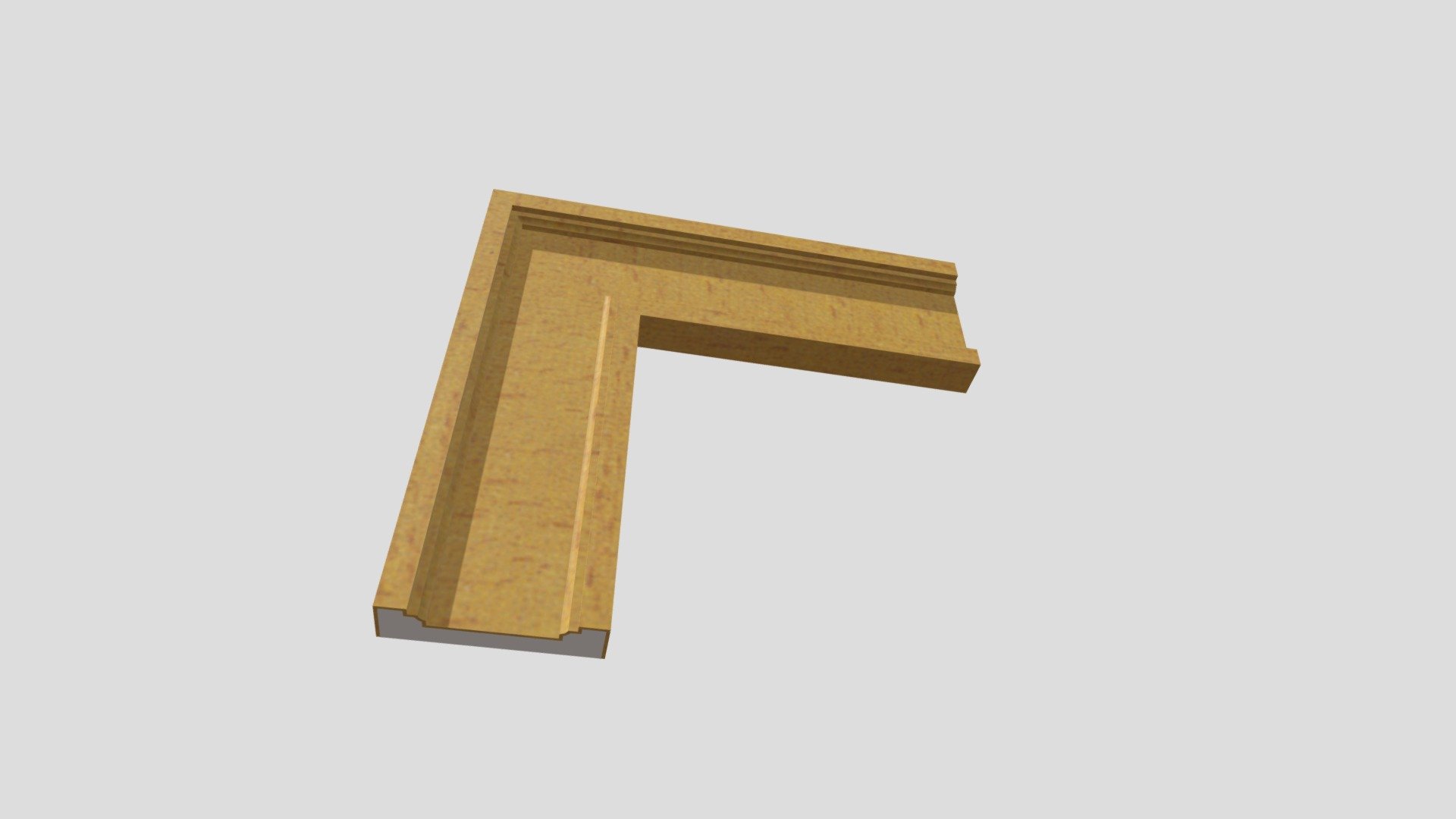 Cornice in polistirolo resinato Z120 - 3D model by Decoresin Srl (@decoresin) [f1581f7] - Sketchfab