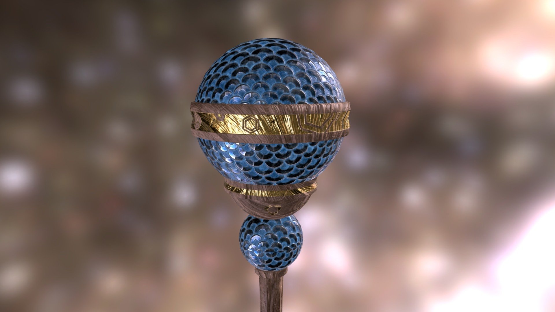Mage's Staff - Download Free 3D model by cairogoodbrand [f15829d ...