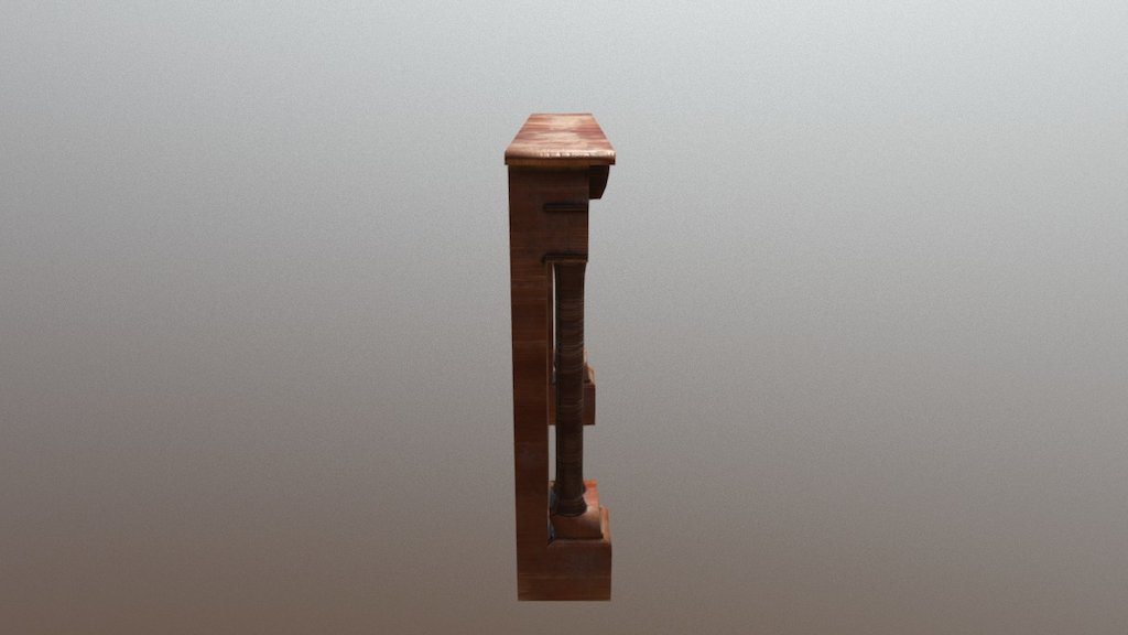 Fireplace Mantle - 3D model by xxlandamite [f159a50] - Sketchfab