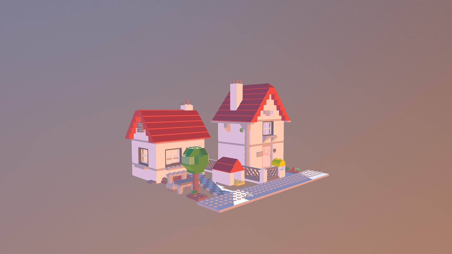 lego house - 3D model by Coen.Hordijk [f15ae92] - Sketchfab