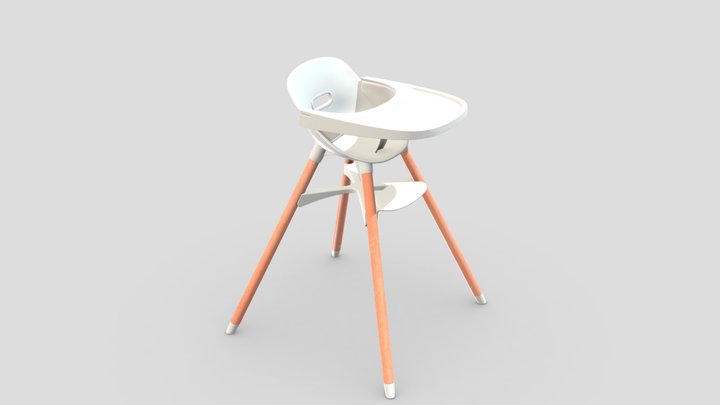 Highchair 3D models - Sketchfab
