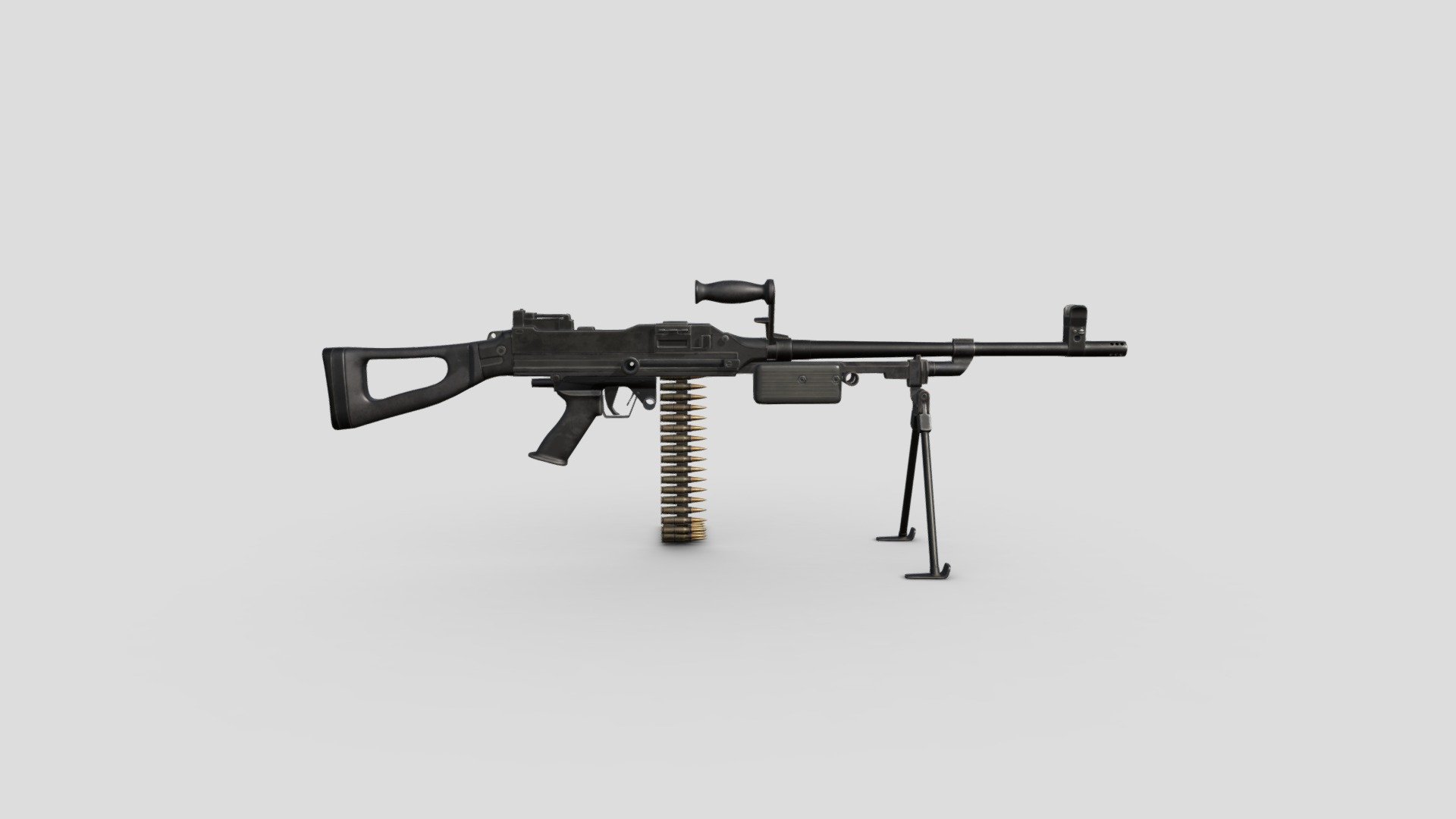 Vektor SS-77 - Low Poly - PBR - 3D model by Rutas (@Suandoa) [f15b960 ...