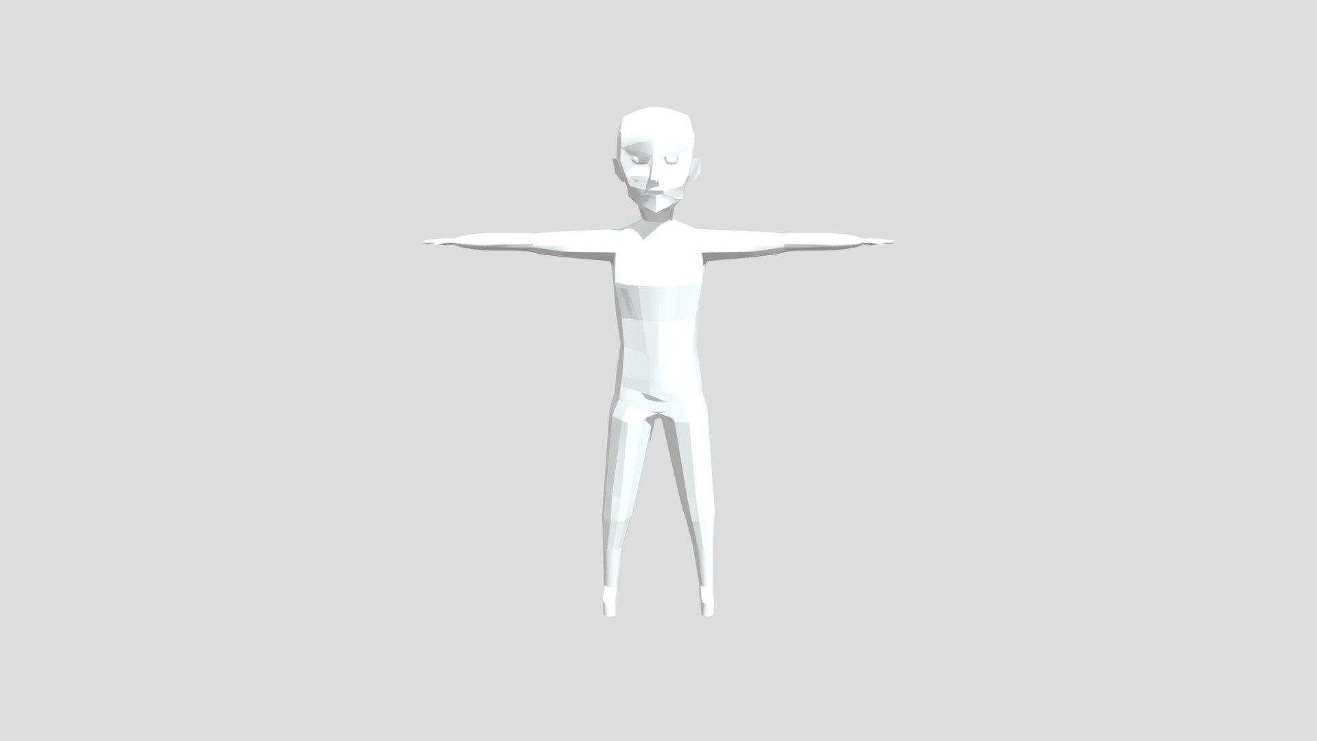 Low Poly Human-model #1 - Download Free 3D model by solgold [f15c0cc ...