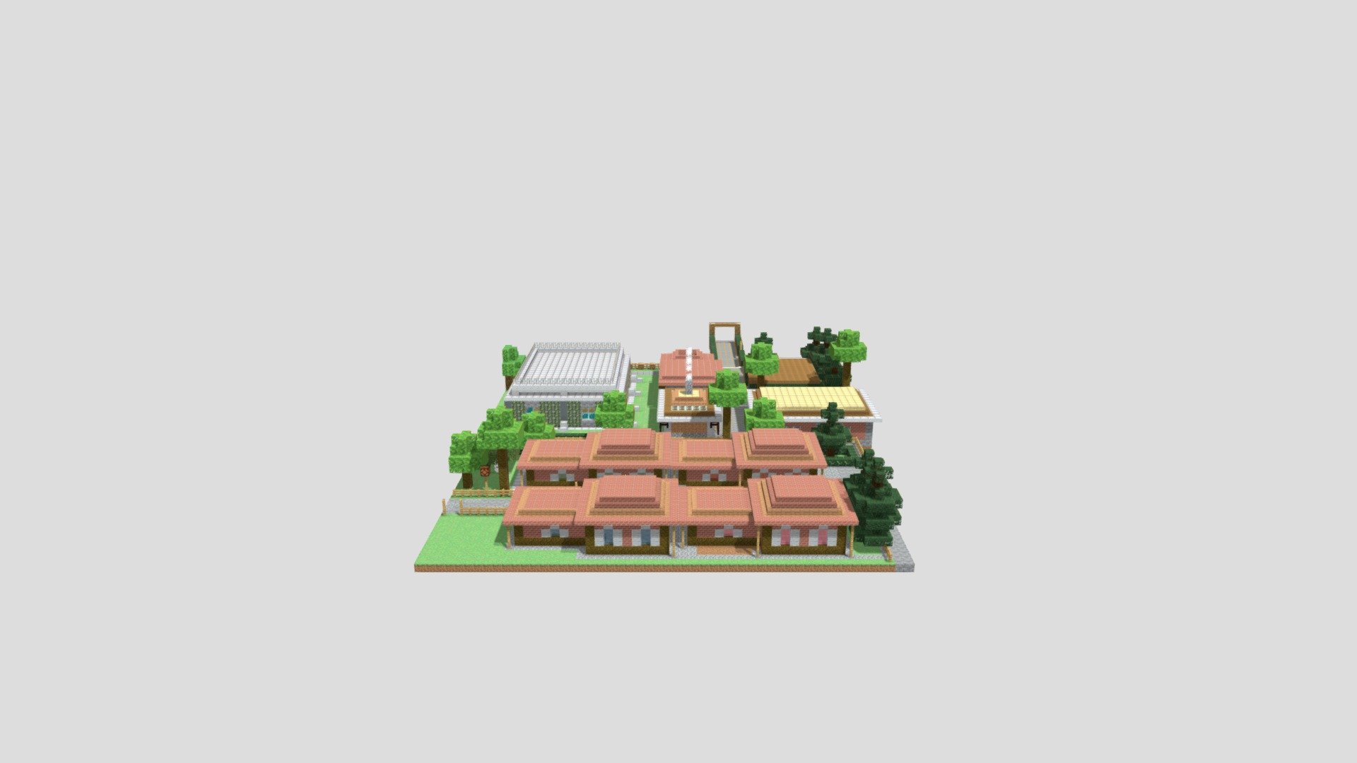 small-village - Download Free 3D model by madexc [f15c671] - Sketchfab