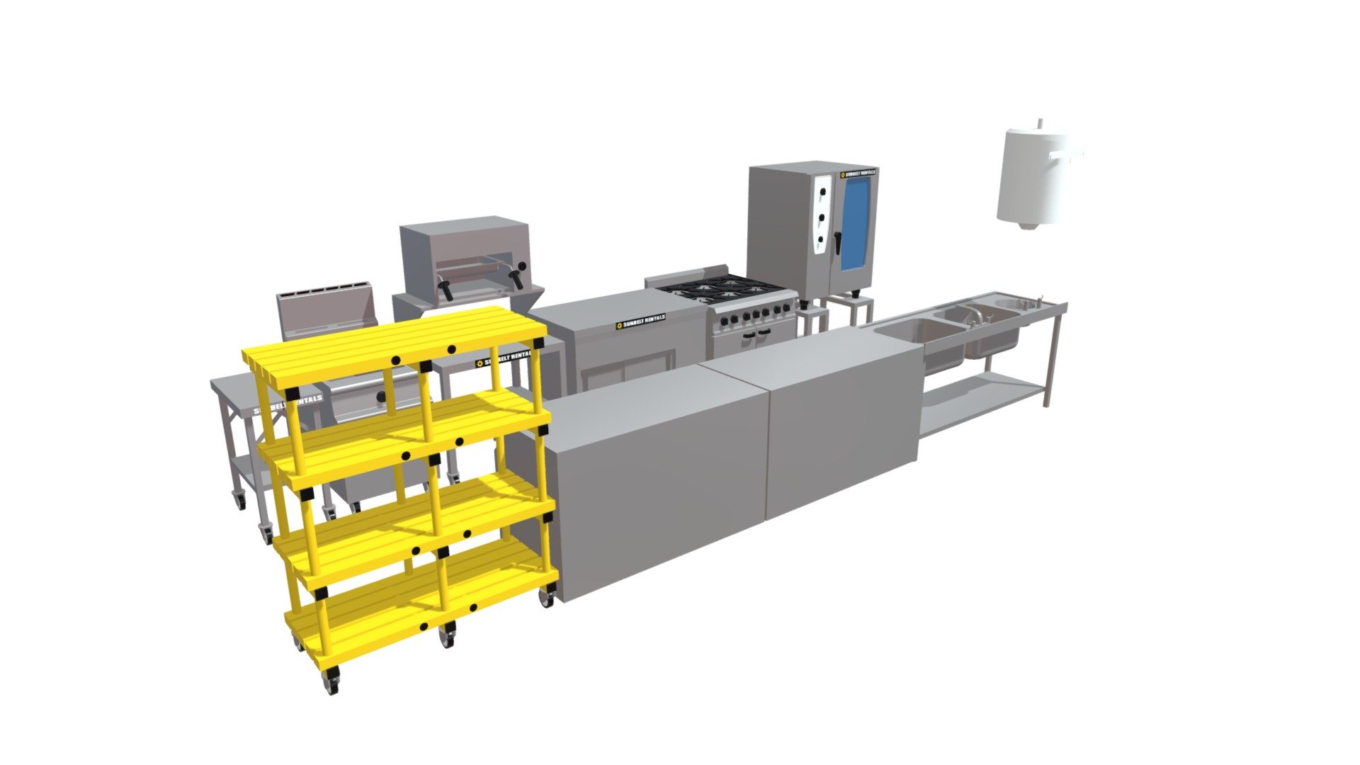 PKL Kitchens - Mini Kitchens - 3D model by bimstore (@Revitspace ...
