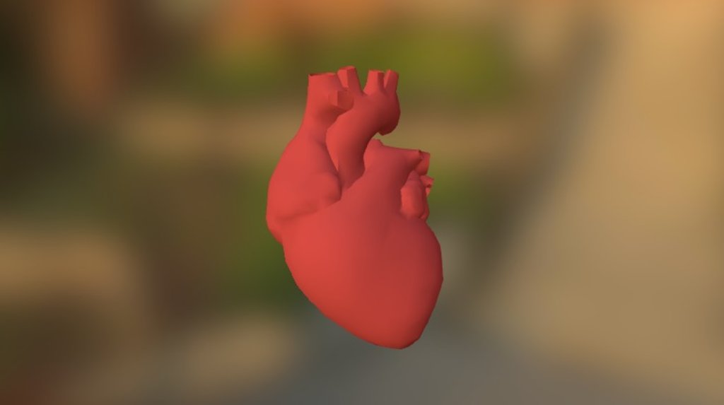 The Heart - 3D model by OrbiTotal [f15f650] - Sketchfab