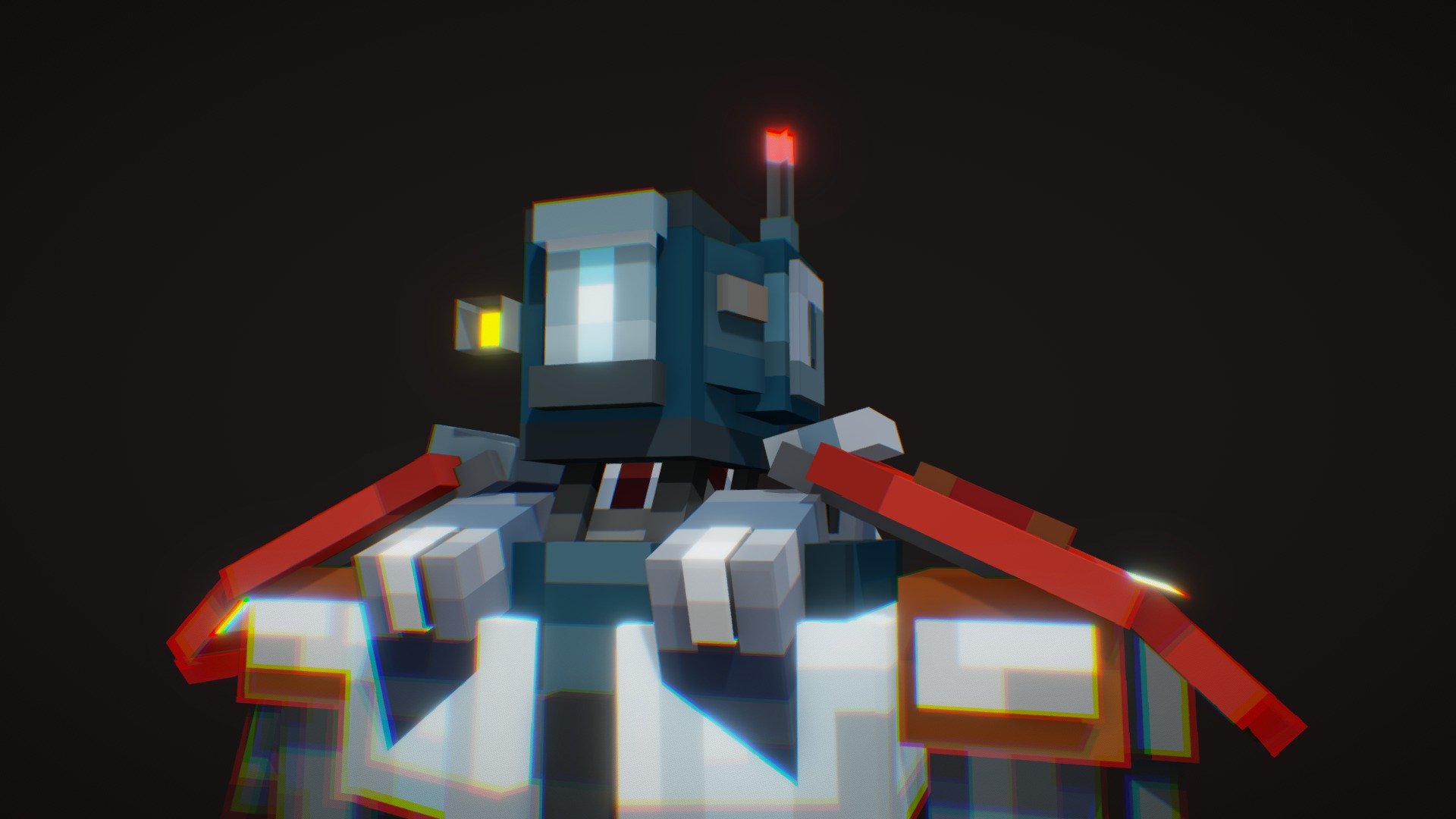 Protector Robot - 3D model by TheGodMus [f161008] - Sketchfab