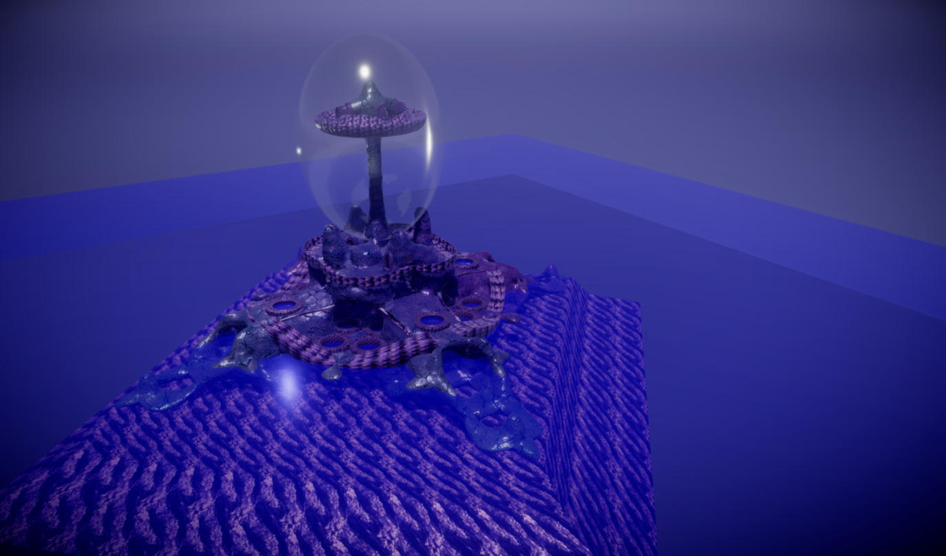 Snake Isle with Elf on Tower - 3D model by ayvlasov [f1611e9] - Sketchfab