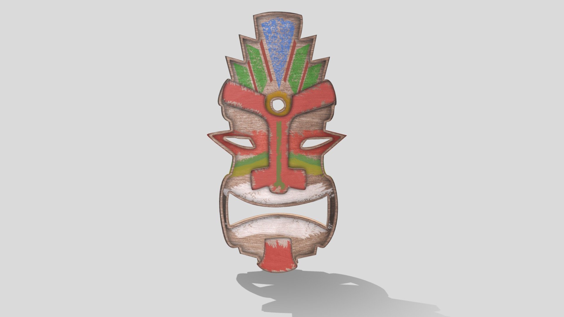 Tiki Mask - Buy Royalty Free 3D model by USERVIBE (@us3rvib3) [f1621cd ...
