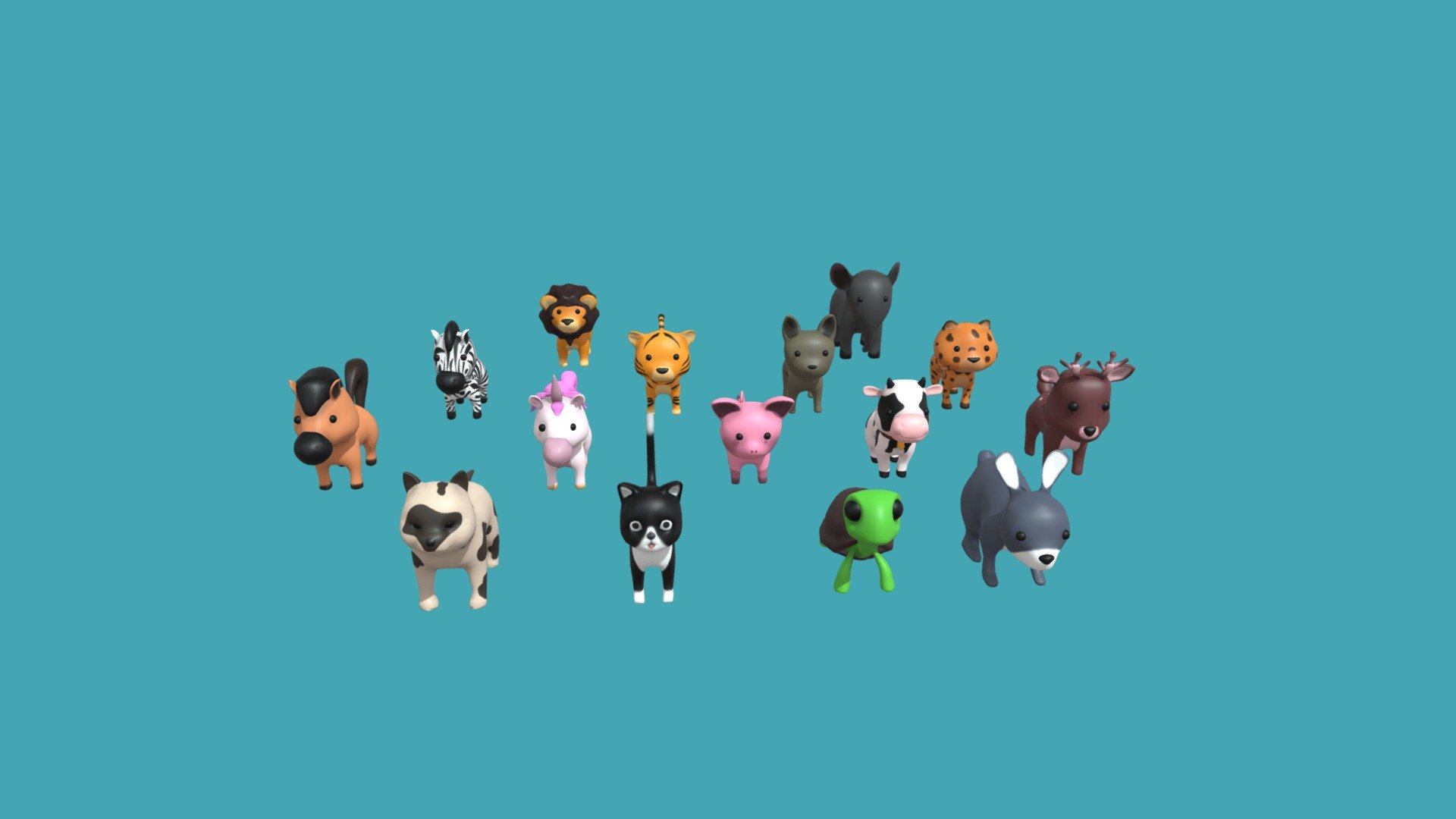 Animal Pack - Buy Royalty Free 3D model by Vasundhara Infotech LLP (@vasundharainfotechllp ...