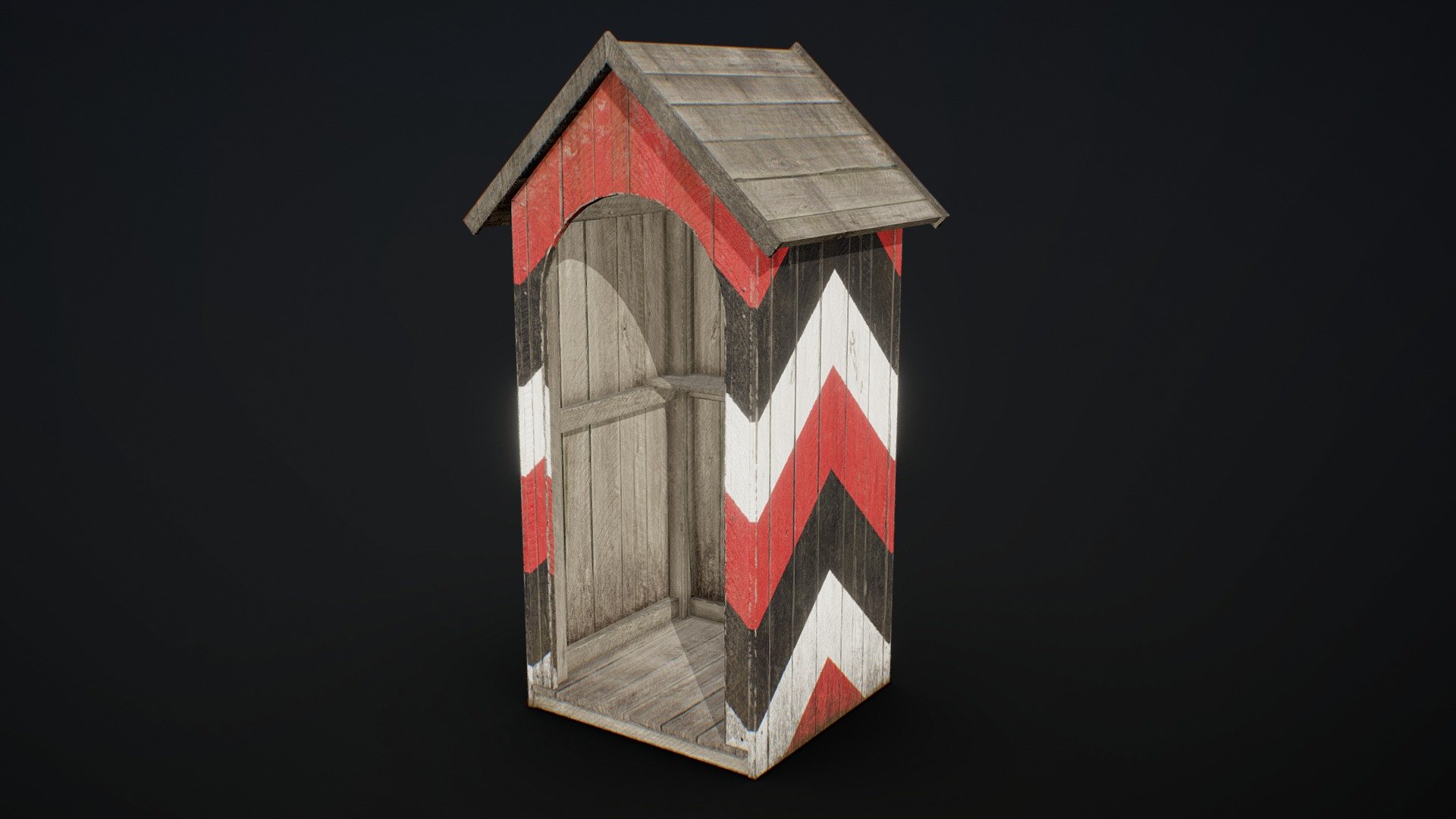 German Guard Post - Game Assets - Buy Royalty Free 3D model by 3D ...