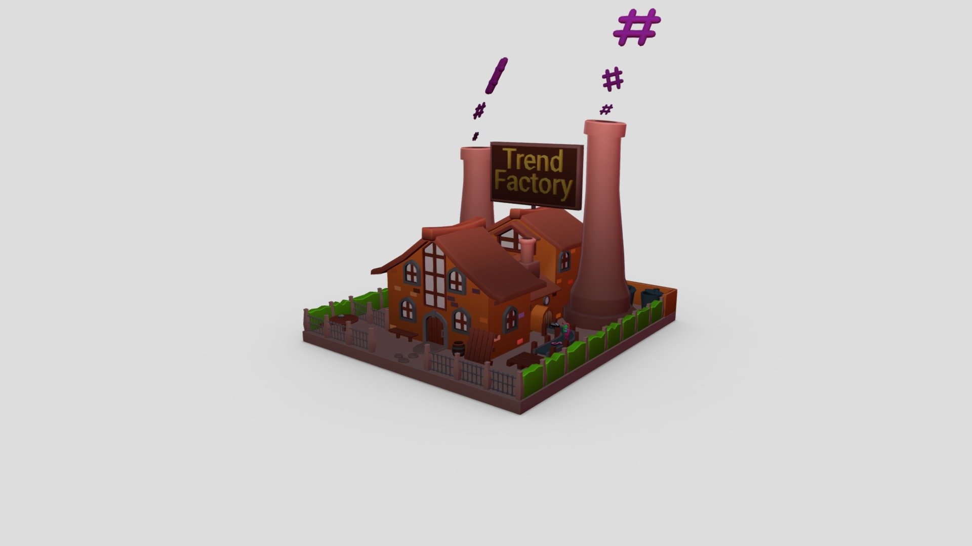 Trend Factory - Download Free 3D model by mkovalivskiy1 [f164405 ...