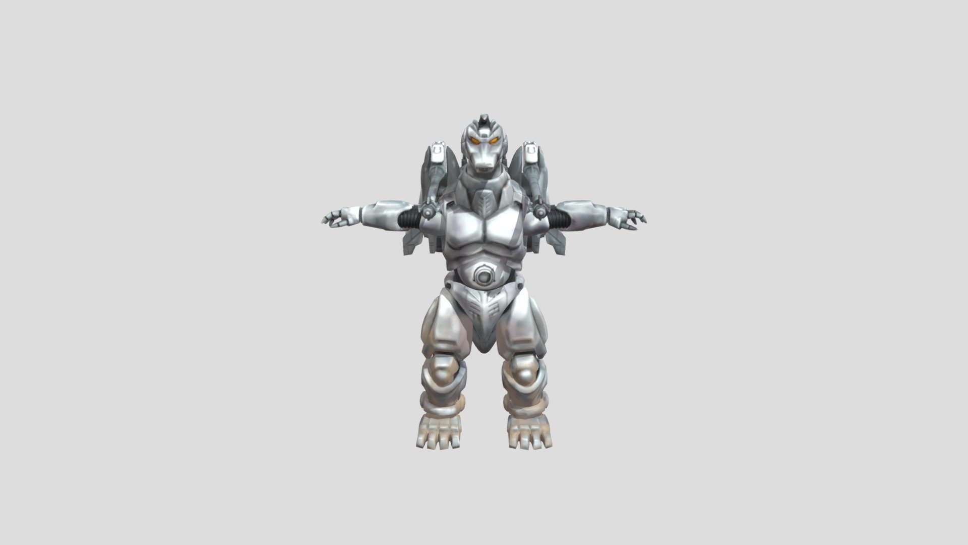 Super Mechagodzilla - Download Free 3D model by BaragonGamer rawr ...