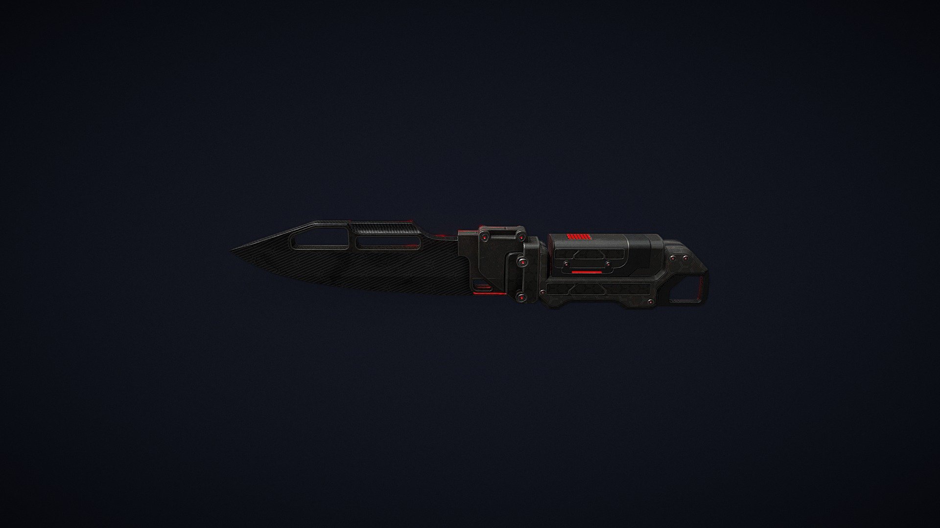 Knife 2 - 3D model by EliotZ [f16702e] - Sketchfab