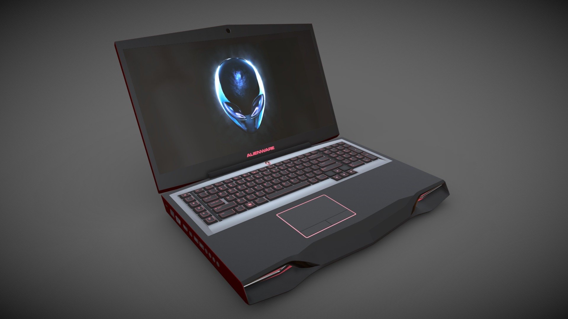 Laptop Alienware M18X - Buy Royalty Free 3D model by fade_to_black ...
