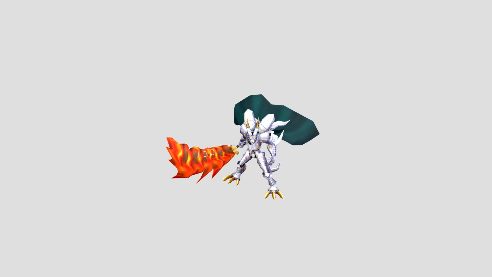 Slayerdramon Digimon Masters Test model rigged - Download Free 3D model ...