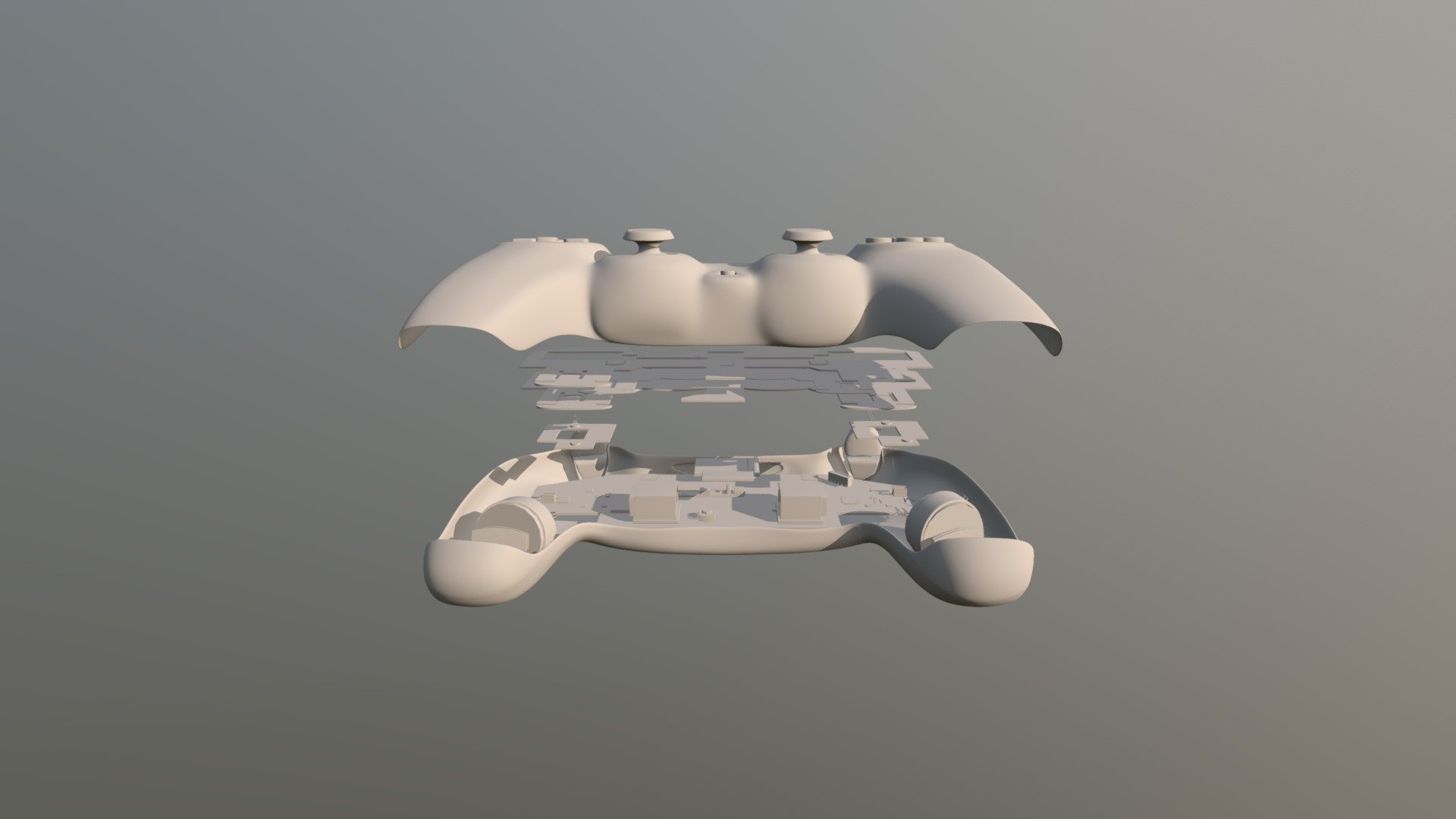 Joystick PS4 - 3D model by agenciahuevo (@frangaribotti) [f16936f ...
