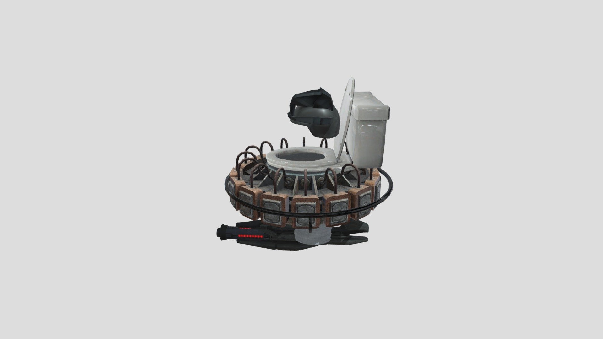 Real Ufo Toilet W.I.P - Download Free 3D model by ASP ...