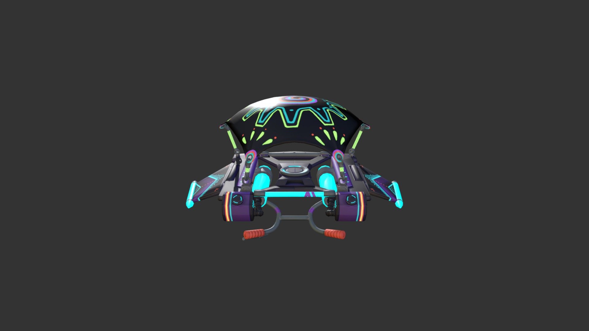 Glow Rider Glider - 3D model by Fortnite Skins (@fortniteskins ...