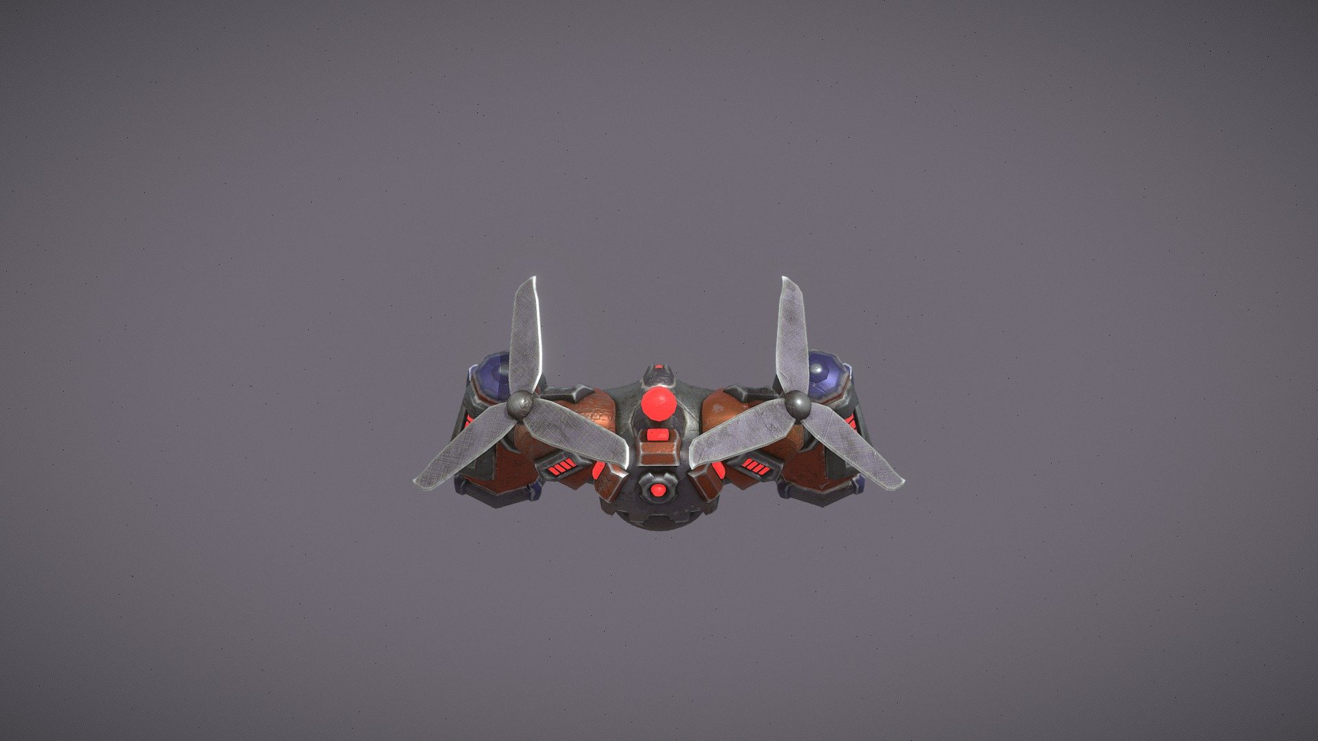 Flying Grunt Robot - 3D model by MaxBirdArt [f16c640] - Sketchfab