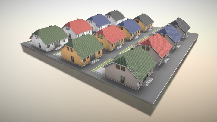 Small-low-poly-house 3D models - Sketchfab