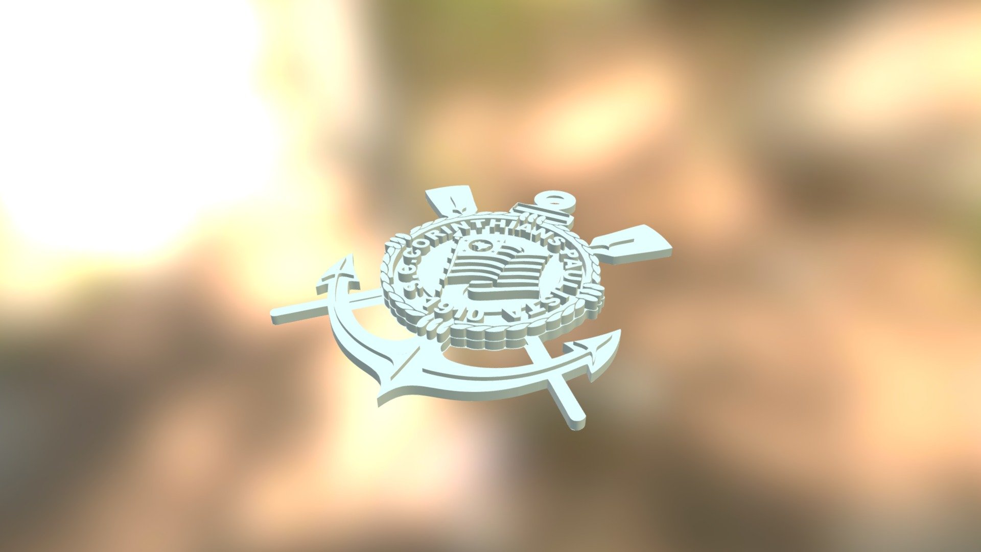 Sport Club Corinthians Paulista - Badge - Download Free 3D model by ...