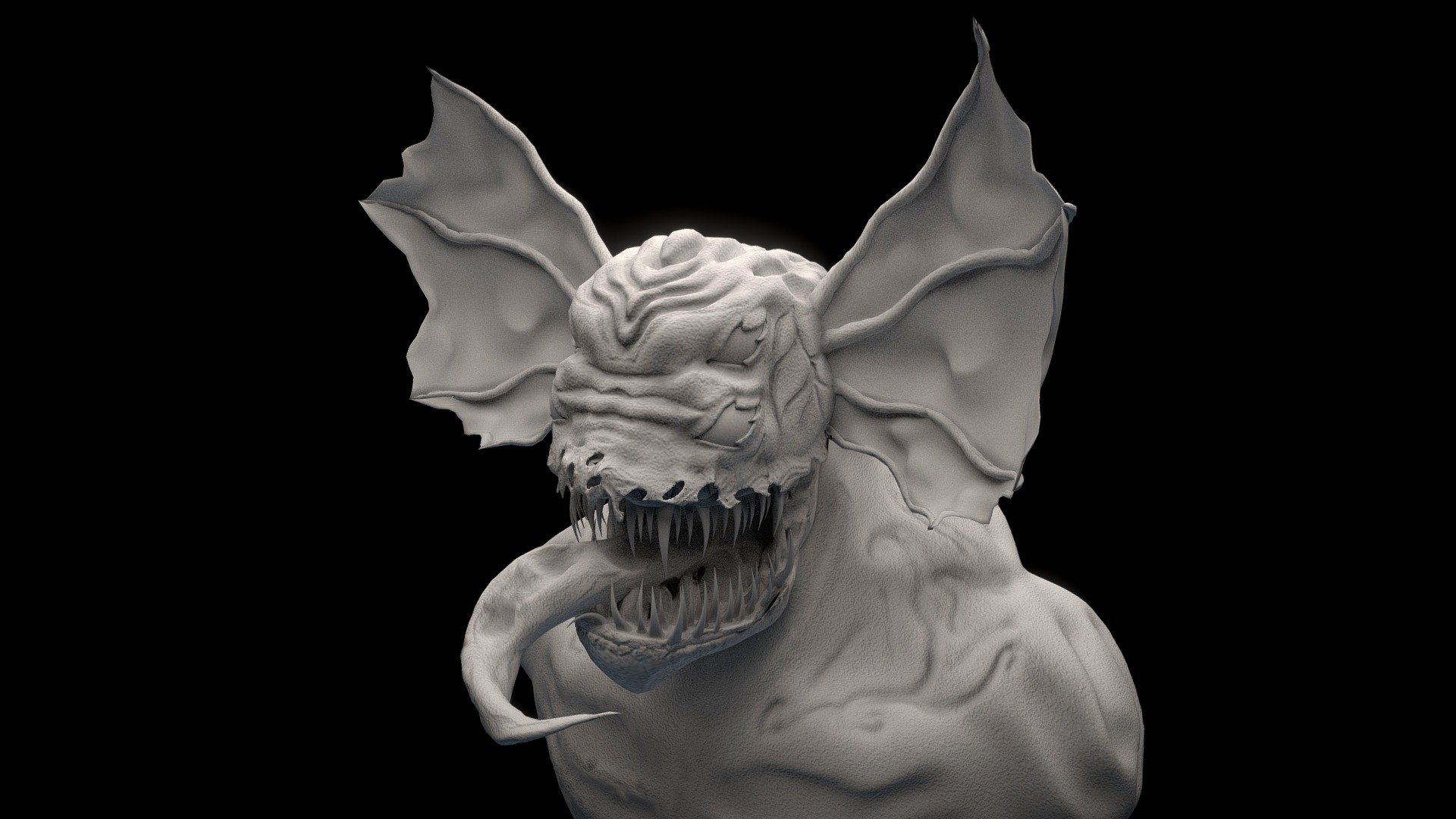 Monster - Sculpting Practise - 3D model by konoki (@konoki-kon ...