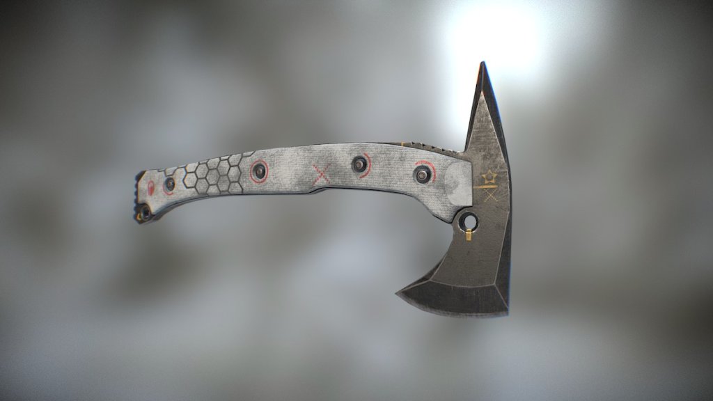 Tomahawk Model - 3D model by dartp [f172cbf] - Sketchfab