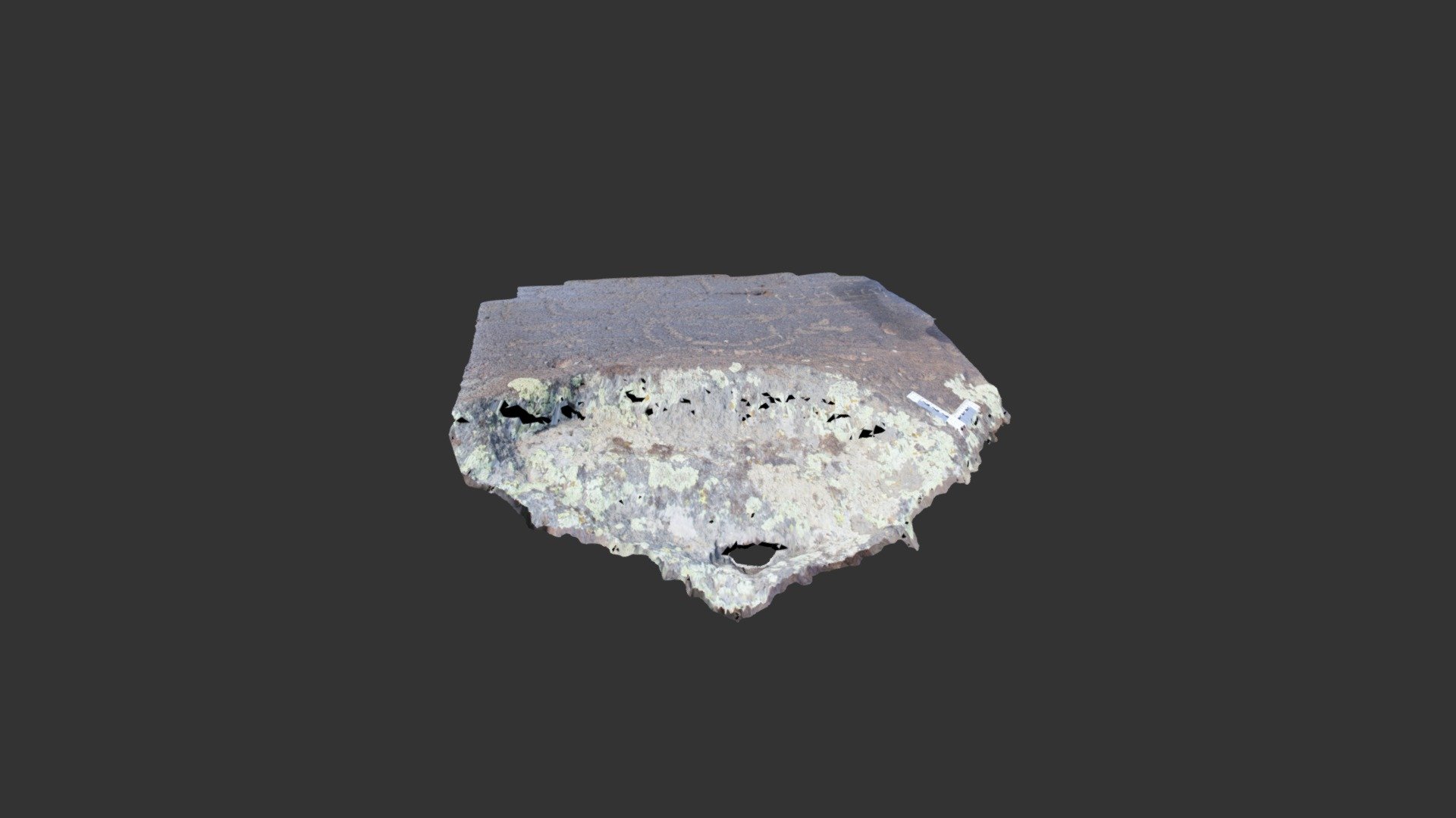 Rock 703 (detail 2, 2017, Sigma) - 3D model by Ughtasar rock art ...