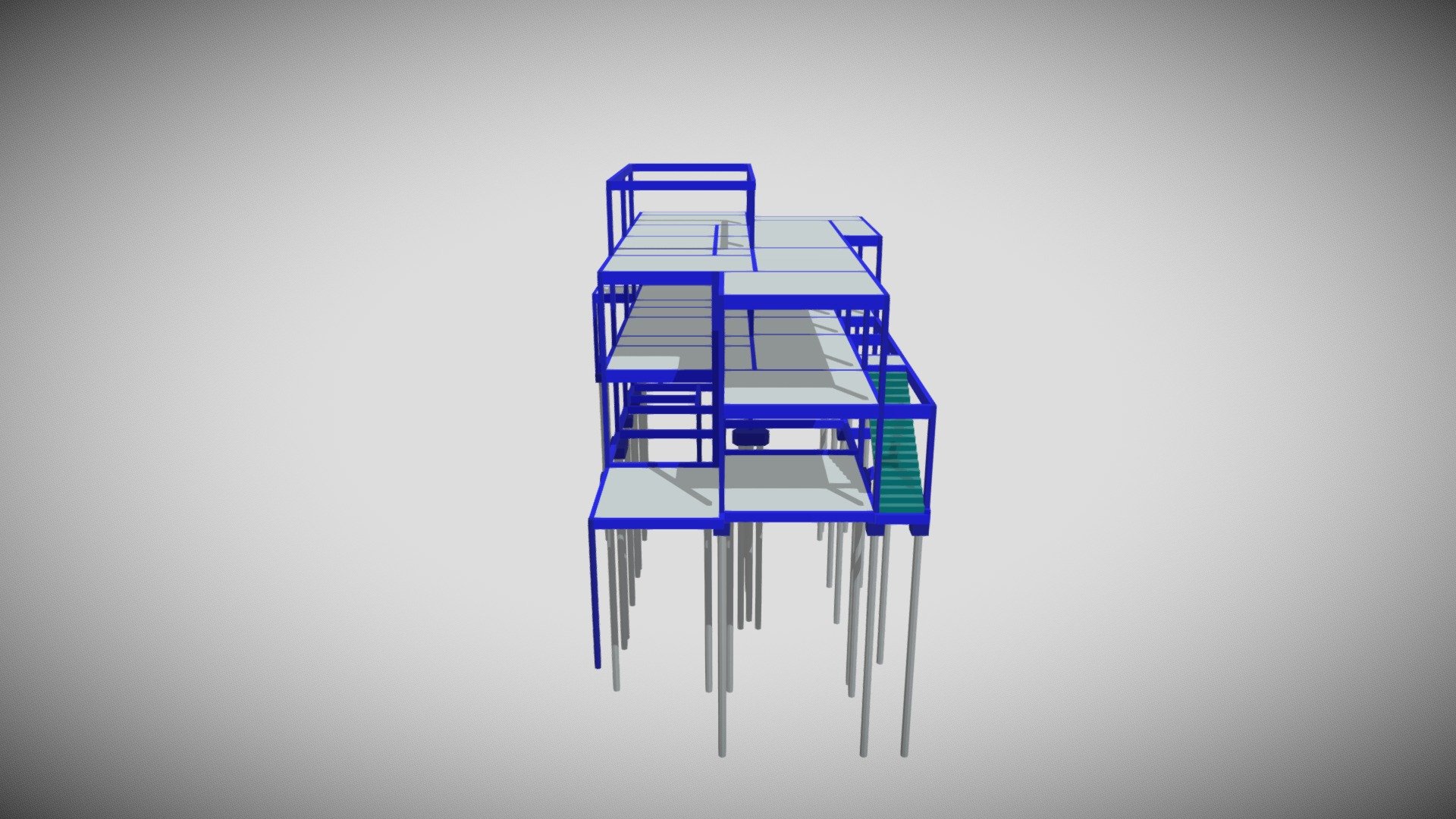 Modelo 3D-ESTRUTURAL - 3D model by eng.joaoflavio.laenge [f173ebf ...