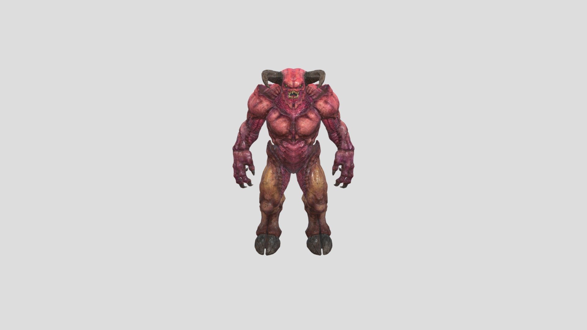 Baron of Hell - Download Free 3D model by irons3th [f1743b8] - Sketchfab