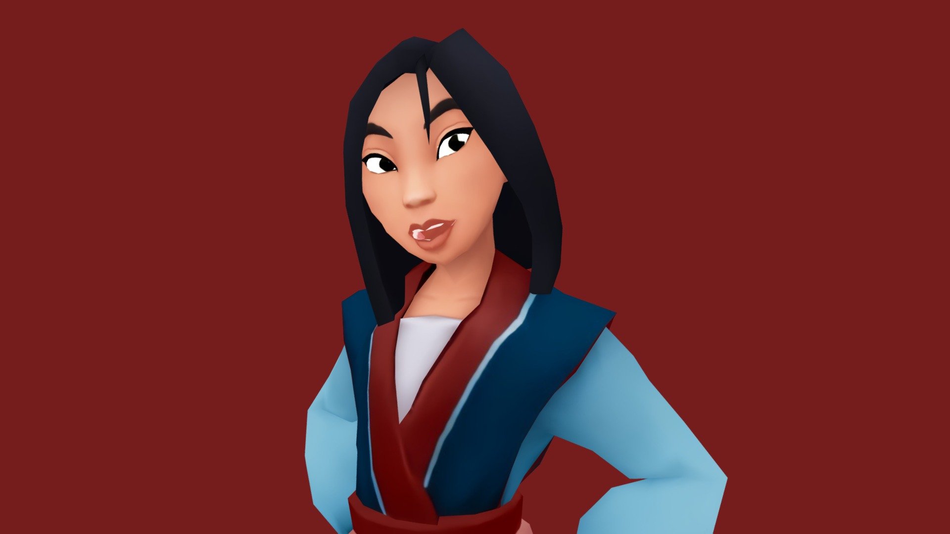 Mulan - 3D model by whytho11123 [f177db6] - Sketchfab