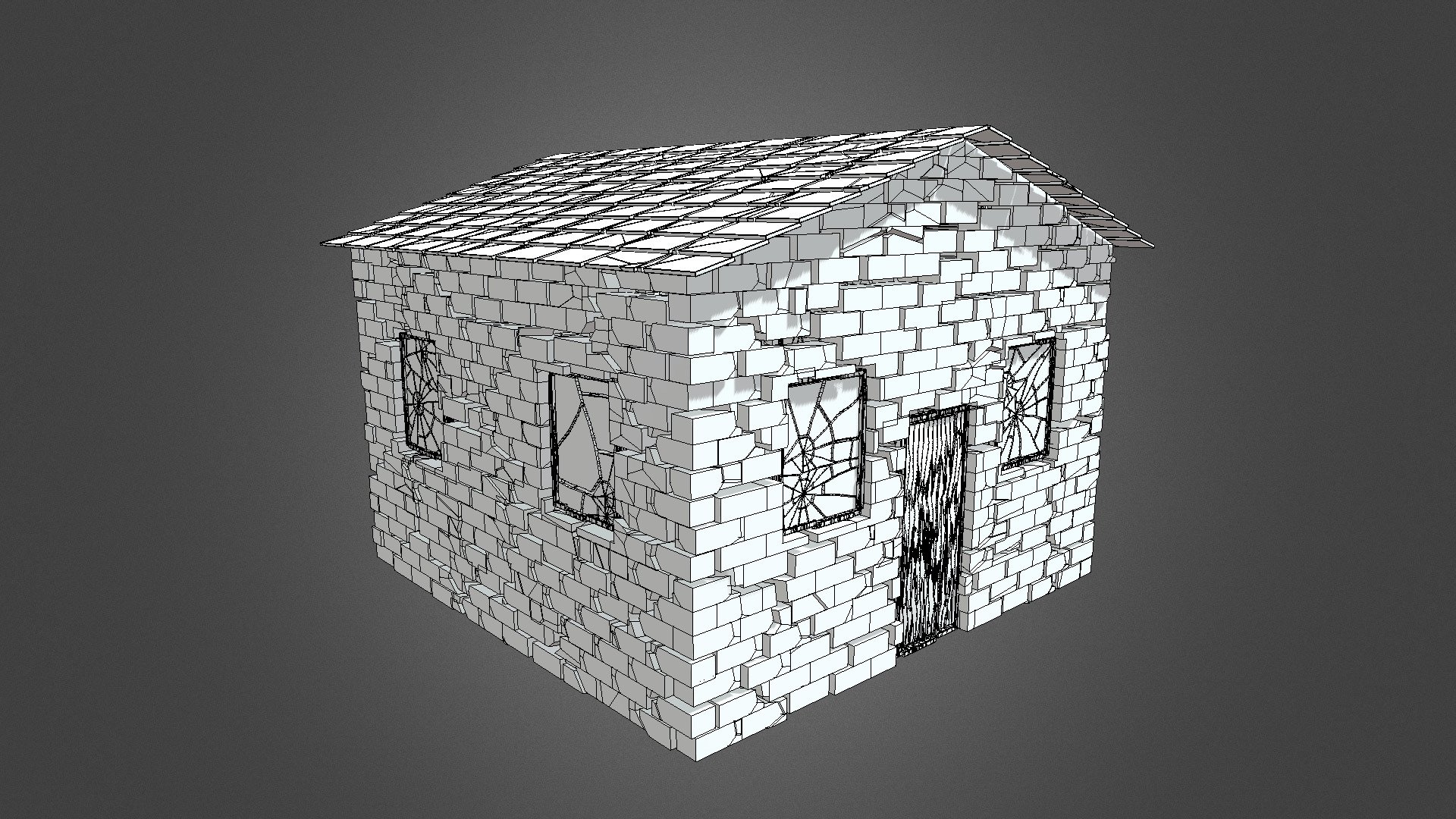 Houdini Exploded House V1 - Download Free 3D model by Daan van Leeuwen ...