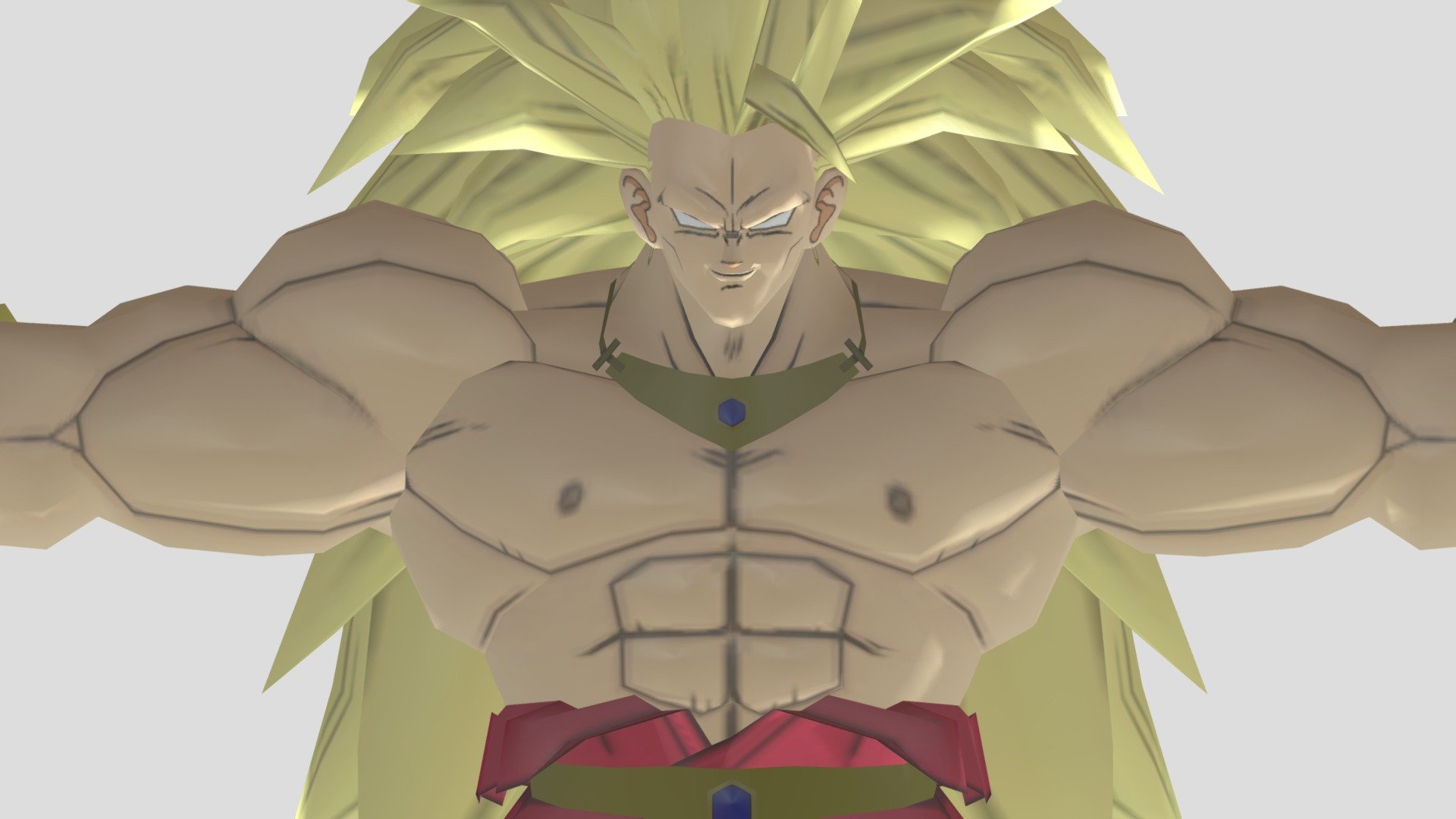 Broly Super Saiyan 3 Raging Blast 2