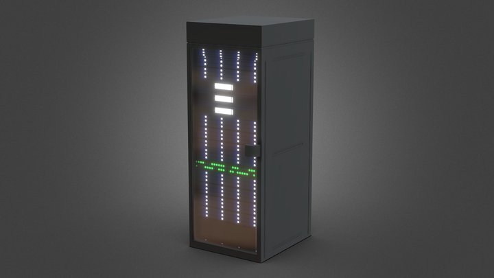 Data-center 3D models - Sketchfab