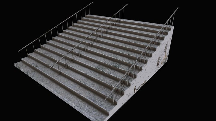Staircase 3D models - Sketchfab