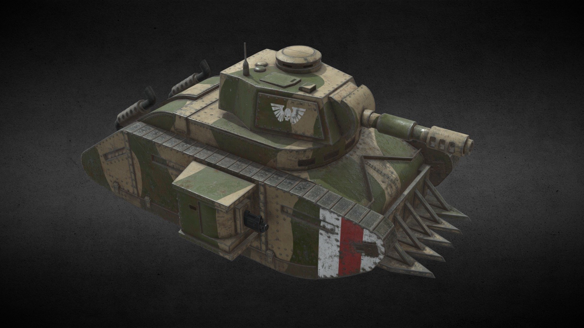 Leman Russ Battle Tank (Prototype) - Download Free 3D model by Call_ada ...