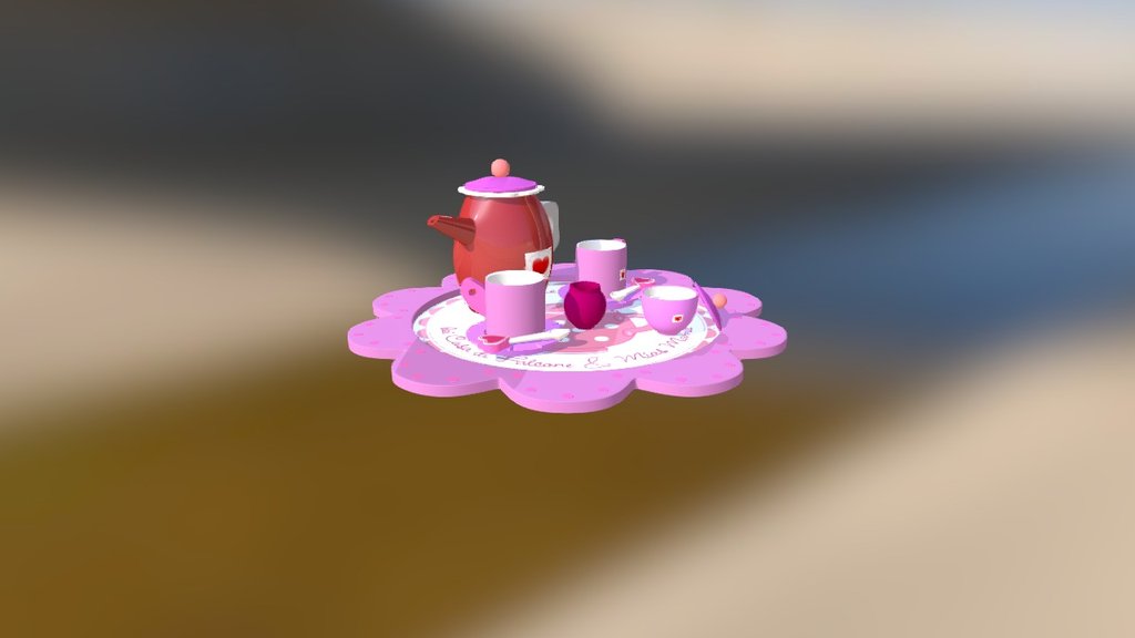 Tea-time - 3D model by turnado [f17979c] - Sketchfab