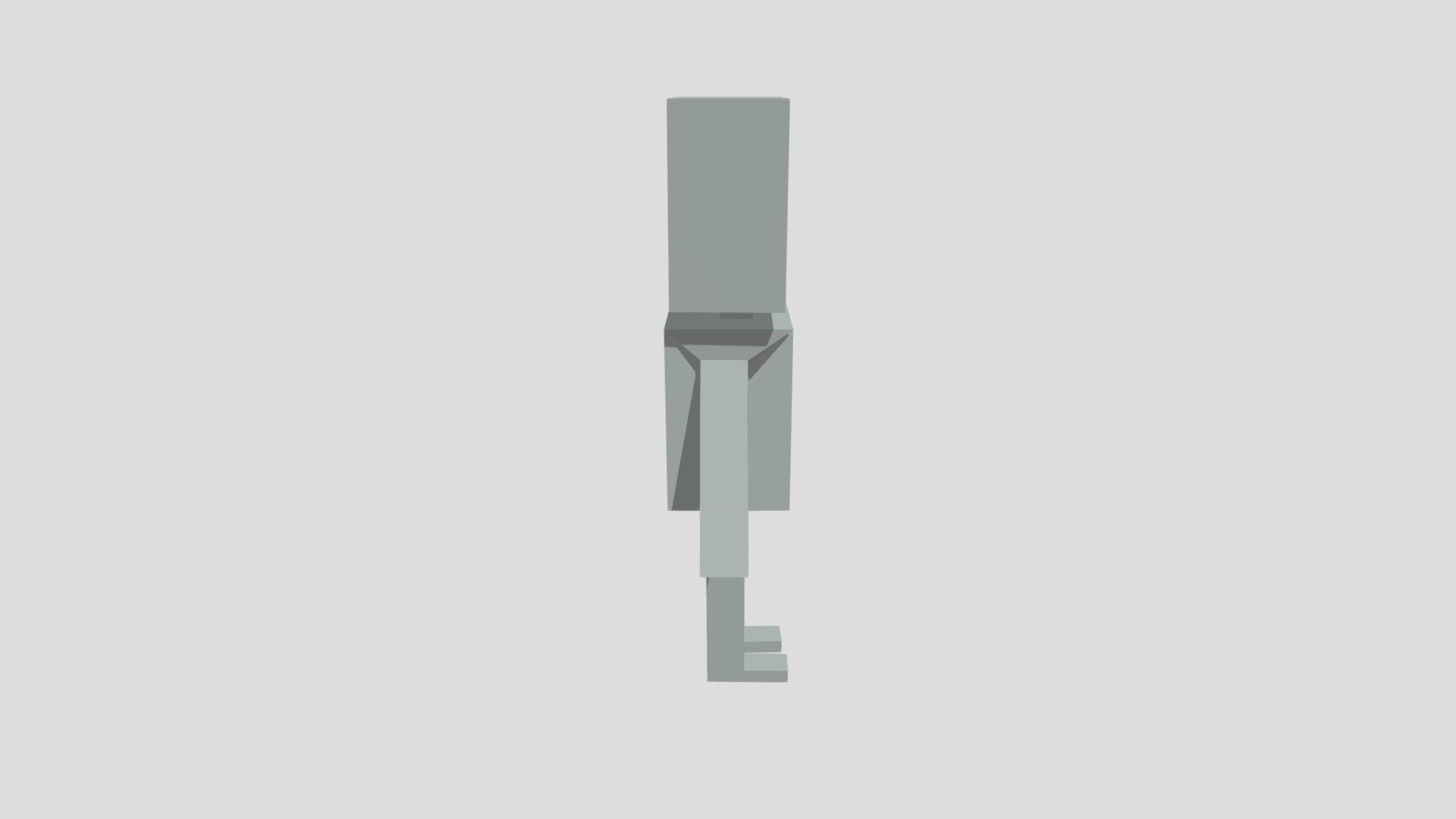 Simple Robot (Rigged) - 3D model by bedrockhoster [f179957] - Sketchfab