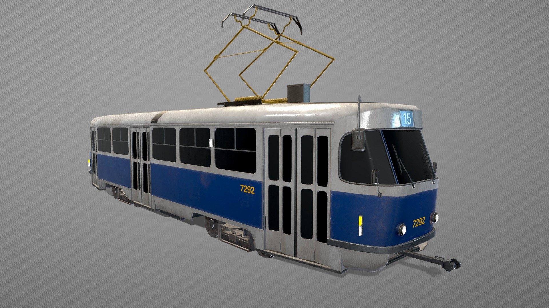 Tram - Buy Royalty Free 3D model by polypirates2927 [f17aadd ...