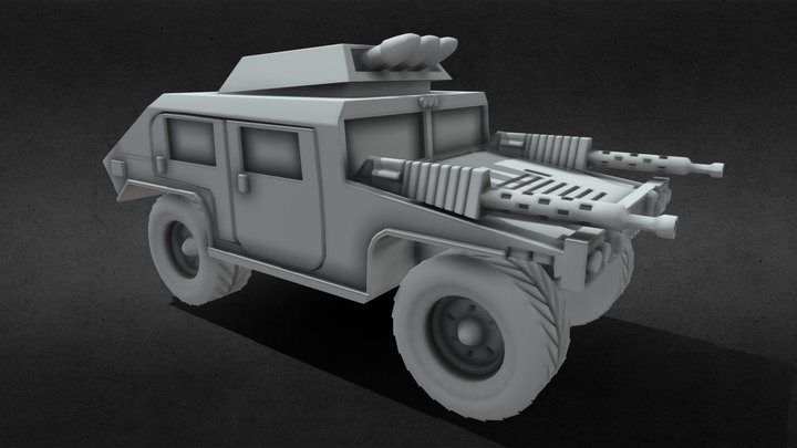 Humvee 3D models - Sketchfab