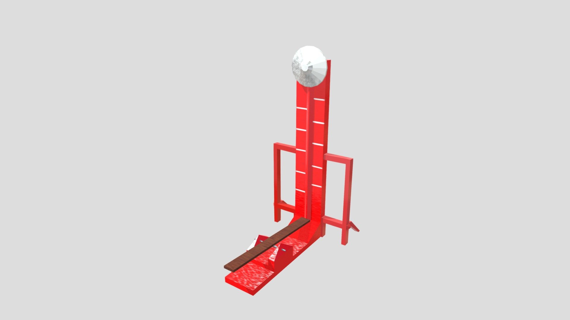 High striker - 3D model by tabCoder [f17b5c7] - Sketchfab