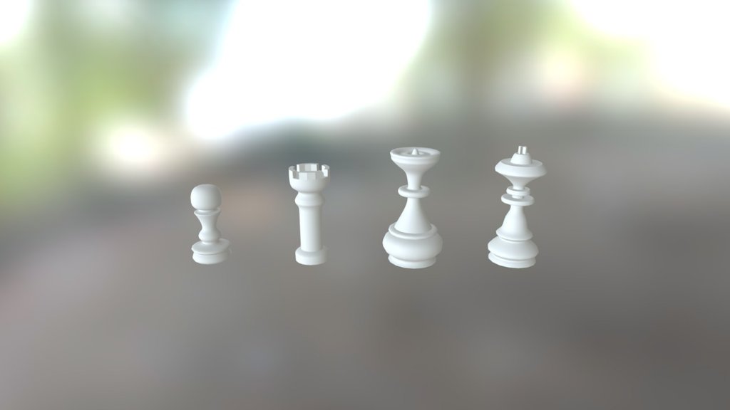 Chess pawns - 3D model by John Vanitsidis (@johnvanitsidis) [f17c204 ...