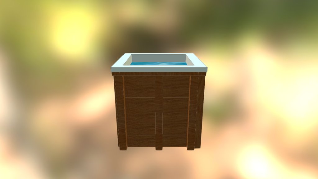 Water tank - 3D model by antonin_acq [f17d32f] - Sketchfab