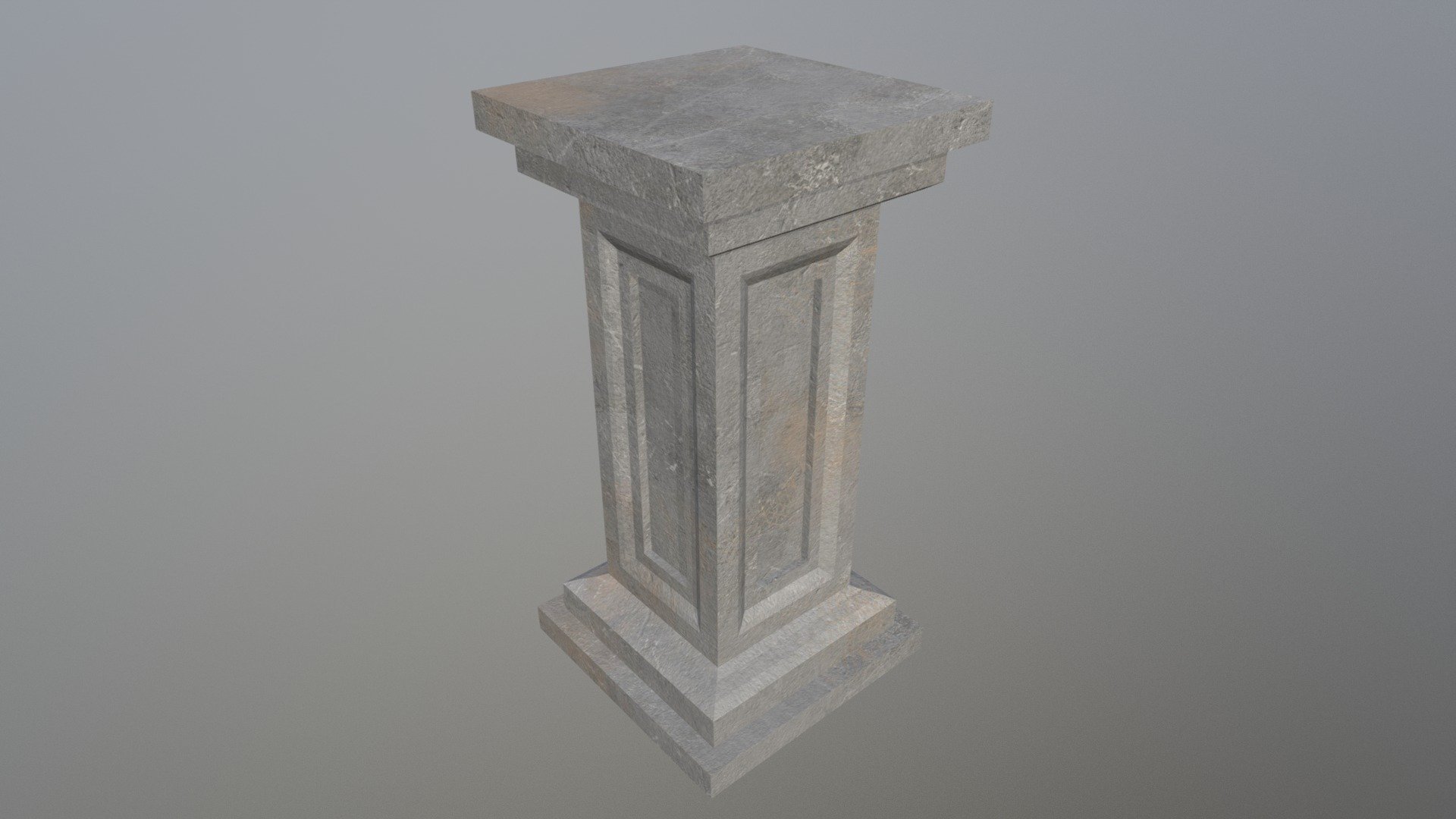Stone Pedestal - 3D model by Hayley Hand (@MelloMallow) [f17d62f ...